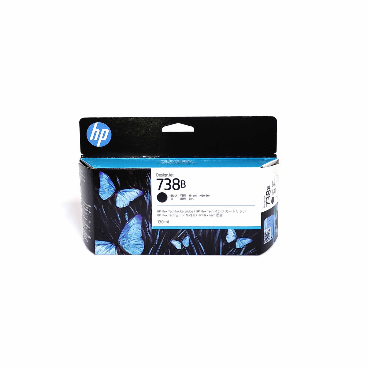 498P2A- Black HP DesignJet Ink Cartridge (HP 738B) – archercopier
