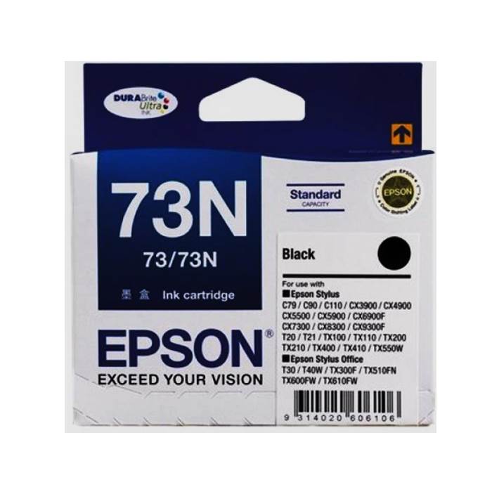 C13T105190 - Epson Black Ink Cartridge (Epson 73N) – archercopier