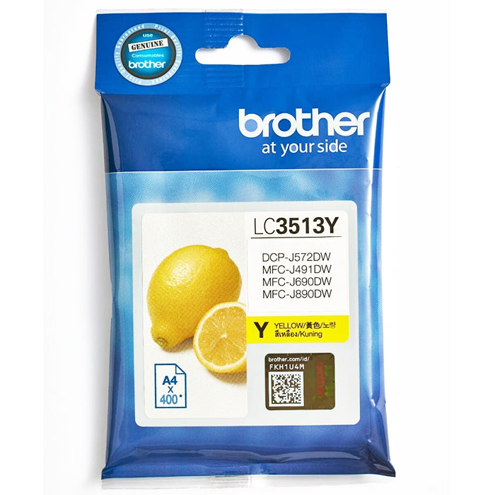 Brother Inkjet Cartridge LC3513Y (Yellow) – archercopier