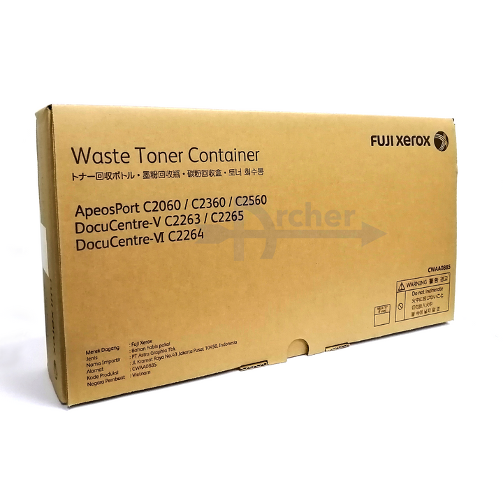 CWAA0885 Fuji Xerox Wast Toner Container for DC-V C2263 / C2265 , DC-V ...