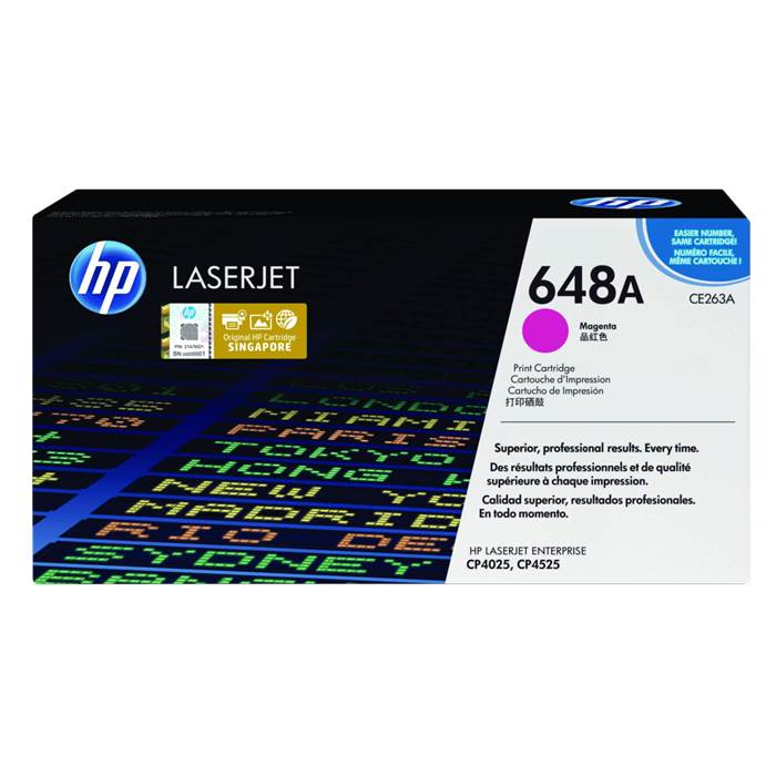 CE263A - Magenta Original HP LaserJet Toner Cartridge (HP 648A ...