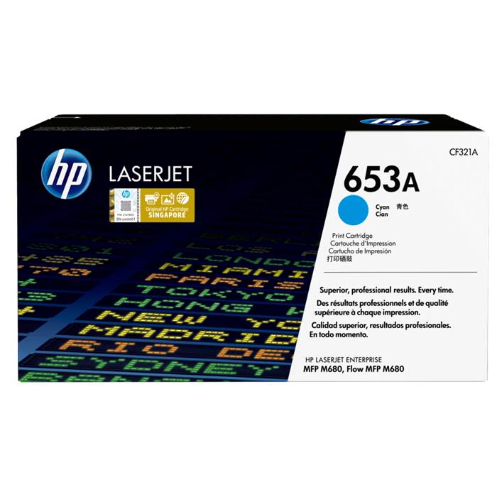 CF321A - Cyan HP LaserJet Toner Cartridge (HP 653A) – archercopier
