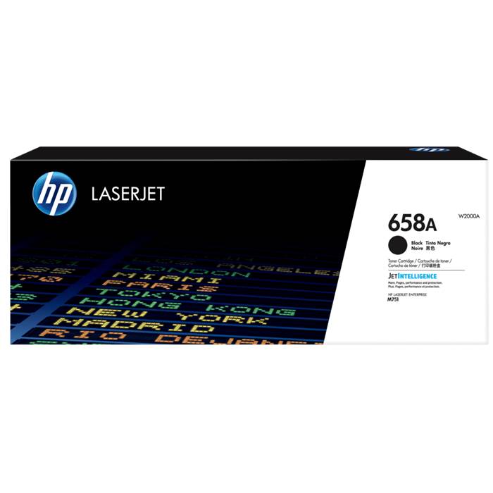 HP 658A - HP LaserJet Toner Cartridge (Black, Cyan, Magenta, Yellow ...