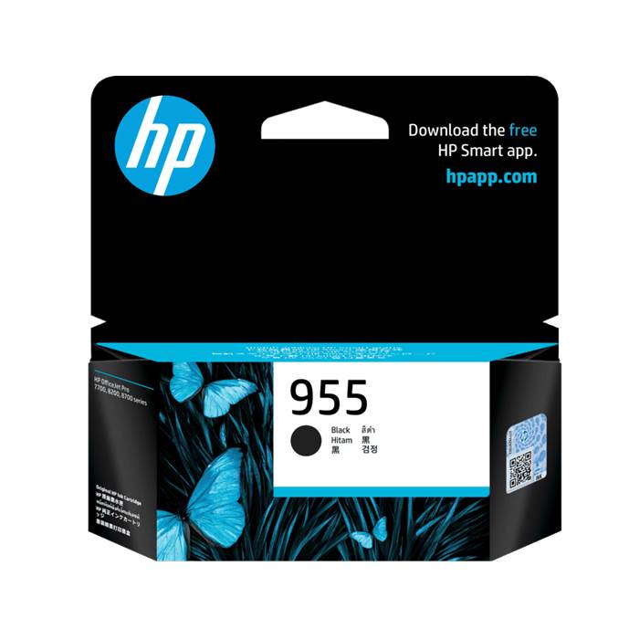 L0S60AA - Black HP Original Ink Cartridge (HP 955) – archercopier