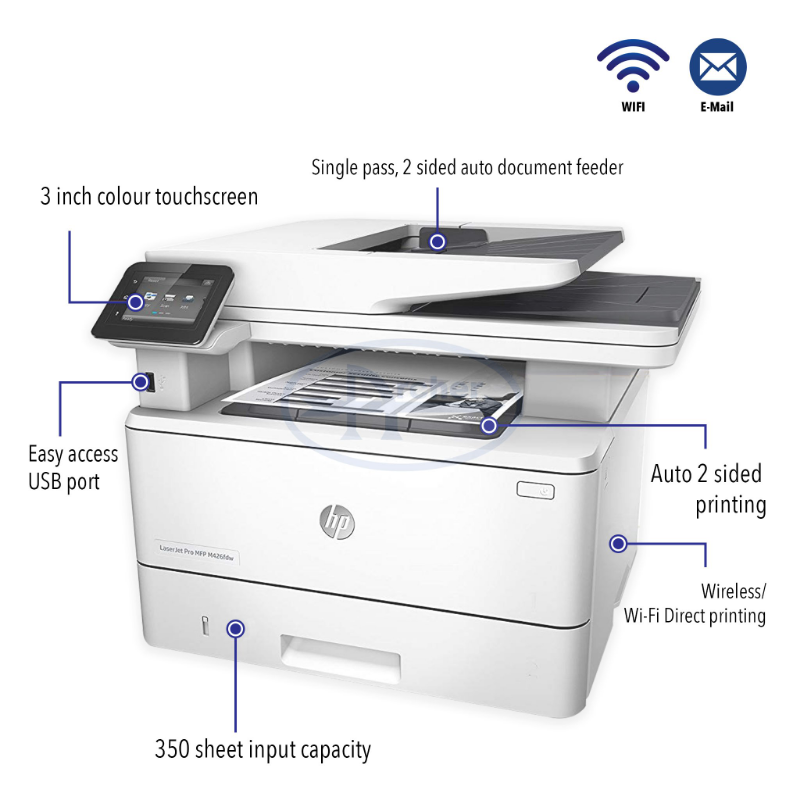 HP M426fdw Printer (Copy, Print, Scan, Fax, Wifi) – archercopier